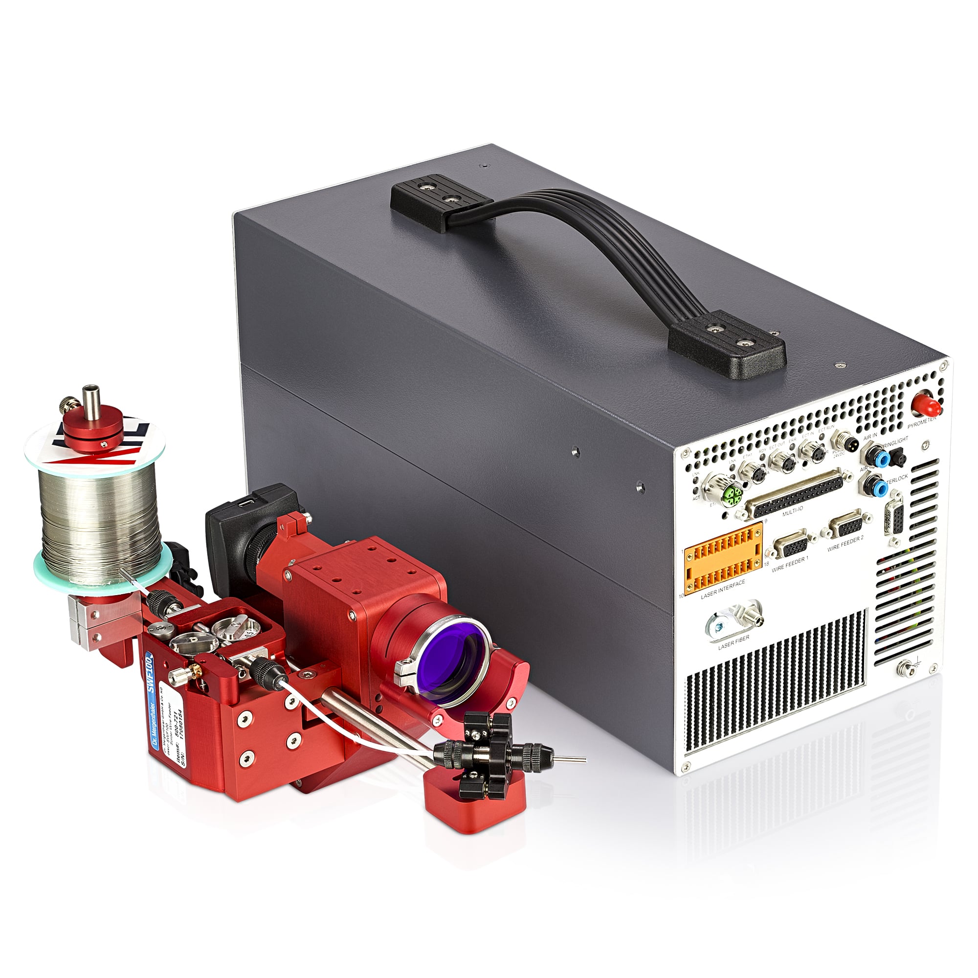 LCL - Fiber coupled diode laser with integrated infrared pyrometer and ...