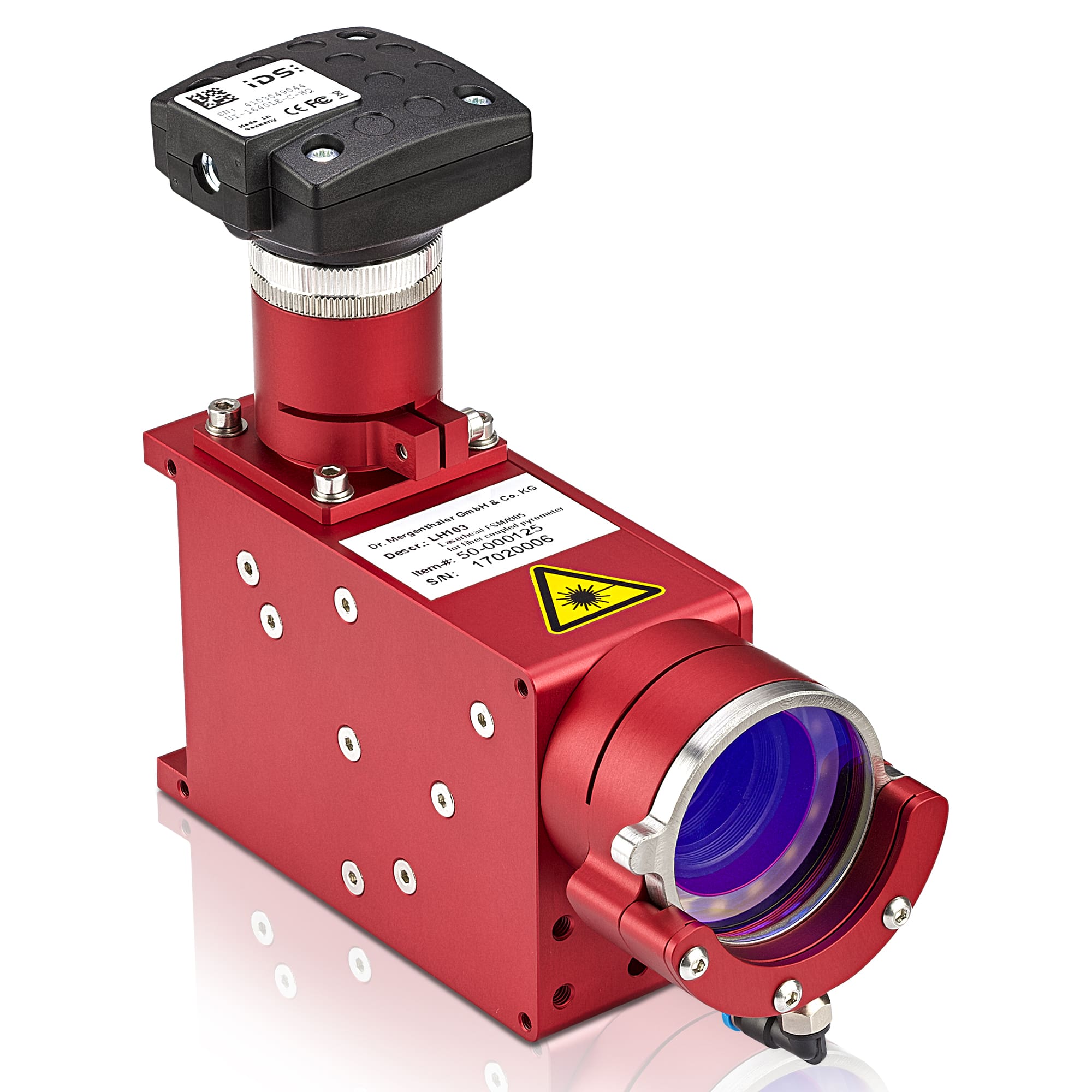 LH103 - Mini laser process head for laser soldering with wire feeder ...